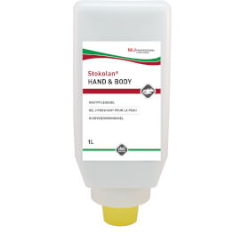 Stokolan Hand & Body Hautpflegegel Softflasche feuchtigkeitspendend für ...