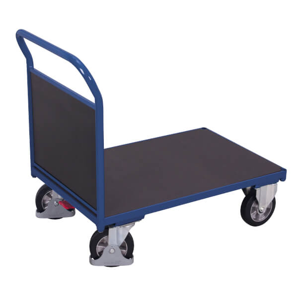 VARIOfit Transport-Schwerlastwagen mit Siebdruckplatte mit Stirnwand ...