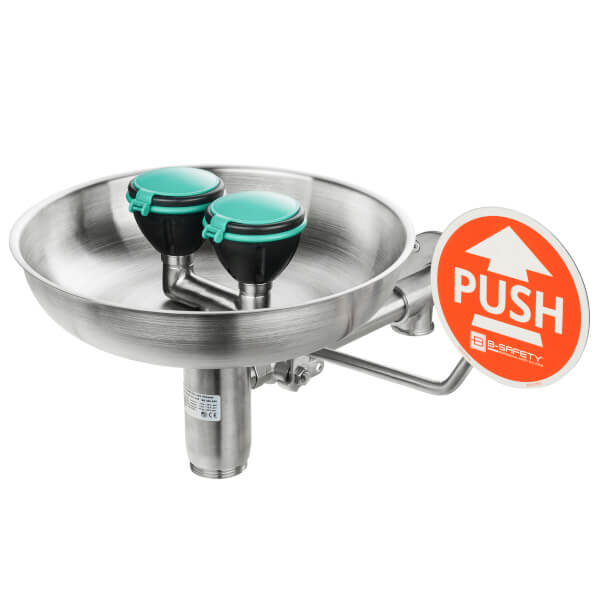 B-Safety PremiumLine Sicherheits-Augendusche aus Edelstahl zur ...