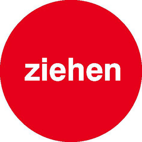 Drücken / Ziehen Aufkleber und Schilder für Türen