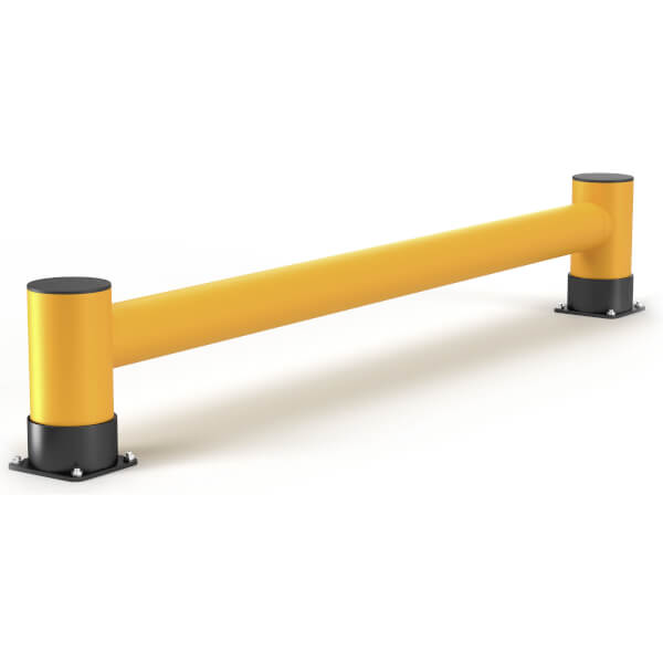 Anfahrschutz Einzelplanke elastisches Rammschutz-System rückfedernd und ...