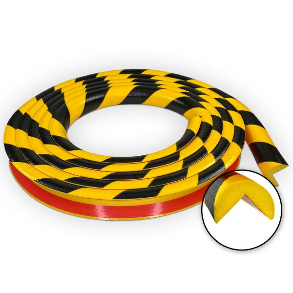 Knuffi Eckschutzprofil Typ A gelb/schwarz selbstklebend Länge: 5 0 m kaufen