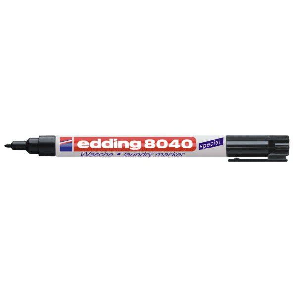 Edding 8040 Wäschemarker hält bis zu einer Waschtemperatur von 90 Grad ...