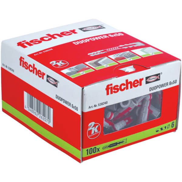 fischer Dübel DuoPower 6 x 50 2-Komponenten-Dübel universersell kaufen