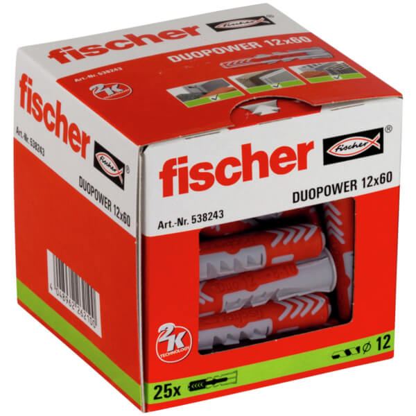 fischer Dübel DuoPower 12 x 60 2-Komponenten-Dübel universersell kaufen