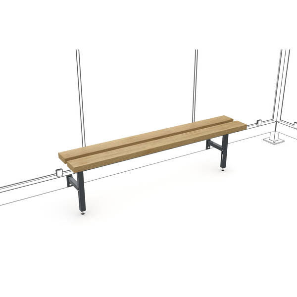 WSM Design Sitzbank Relax Nature II - 1500 hochwertige Eichenholz ...